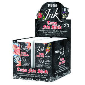 Pro Tan Ink Tattoo Fade Shield – Peak Tanning and Beauty Supplies Ltd