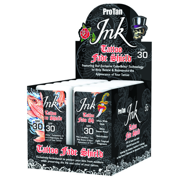 Pro Tan Ink Tattoo Fade Shield – Peak Tanning and Beauty Supplies Ltd