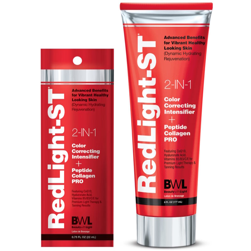 BWL Red Light-ST 2in1 Colour Correcting Intensifier + Peptide Collagen ...