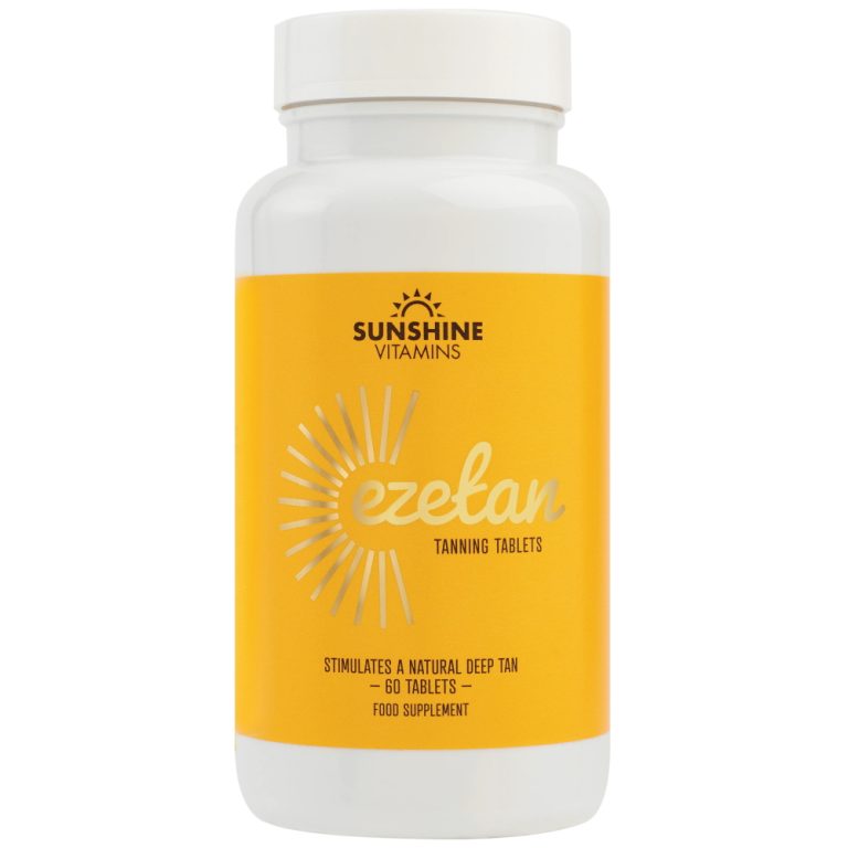 Sunshine Vitamins ezetan Tanning Tablets (60 Tabs) – Peak Tanning and ...